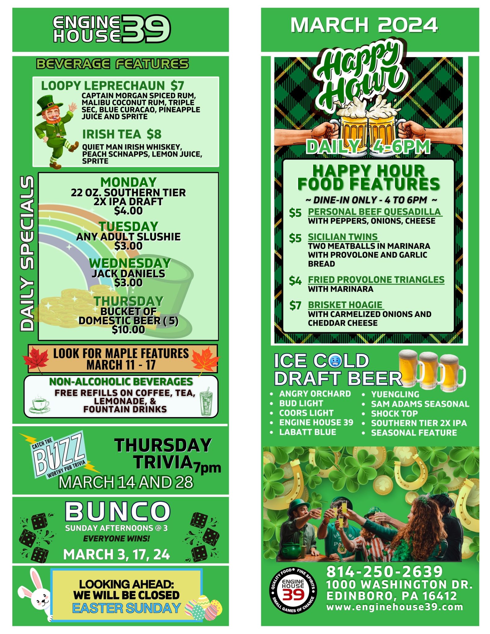 events – Engine House 39