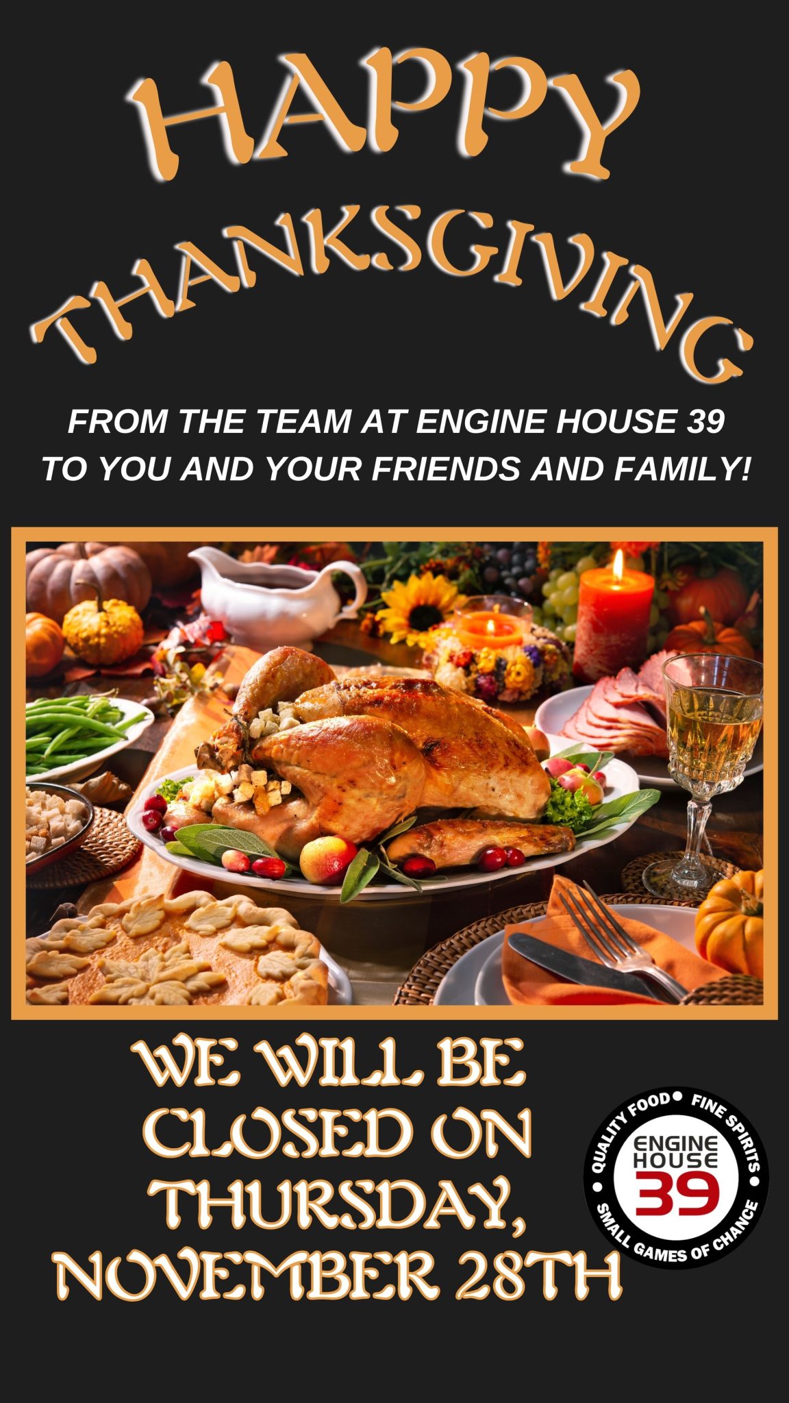 events – Engine House 39